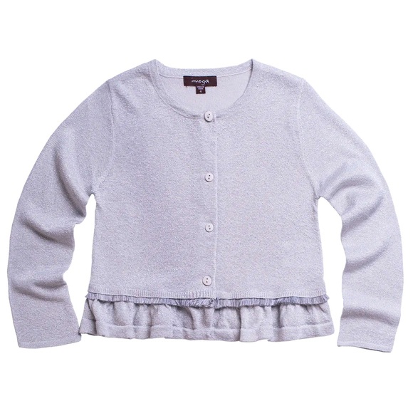 Imoga | Shirts & Tops | Silver Imoga Girls Cardigan | Poshmark